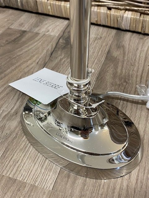 Myria Table Lamp Silver L – Lene Bjerre