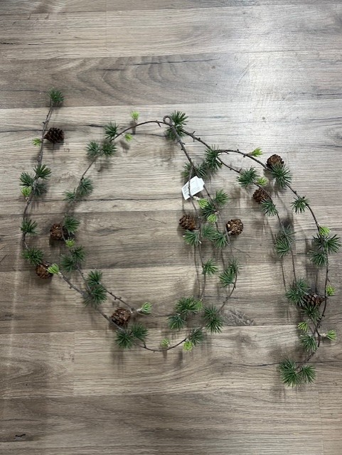 Cedar garland w/cones Plant